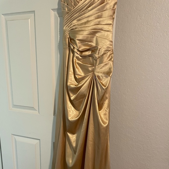 GoJane | Dresses | Gold Prom Dress | Poshmark